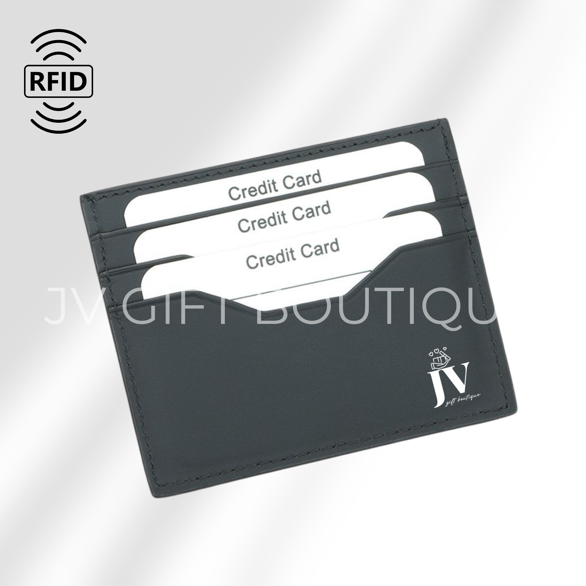 Edge RFID Blocking Card Holder – JV Gift Boutique